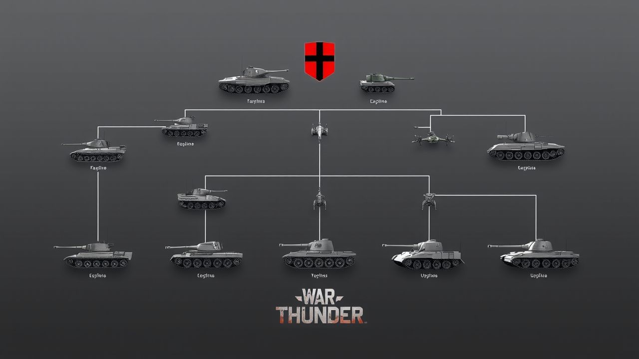 German Tech Tree War Thunder