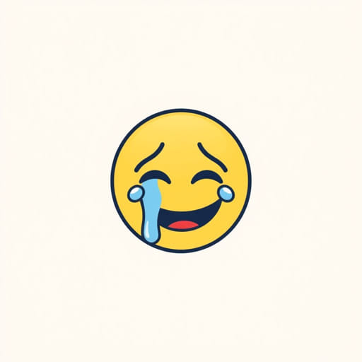 Is the Crying Emoji Laughing