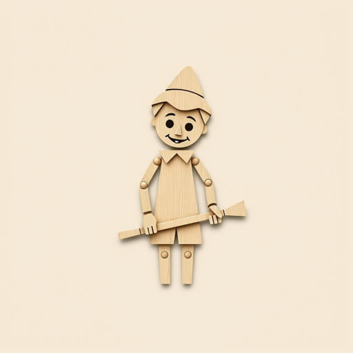 Woodcarver Who Makes Pinocchio