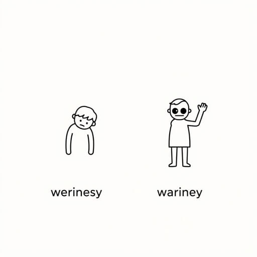 Difference Between Wearily And Warily