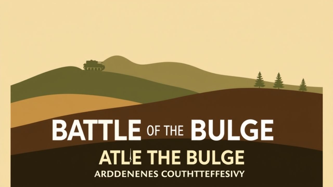 Battle Of The Bulge: The Ardennes Counteroffensive