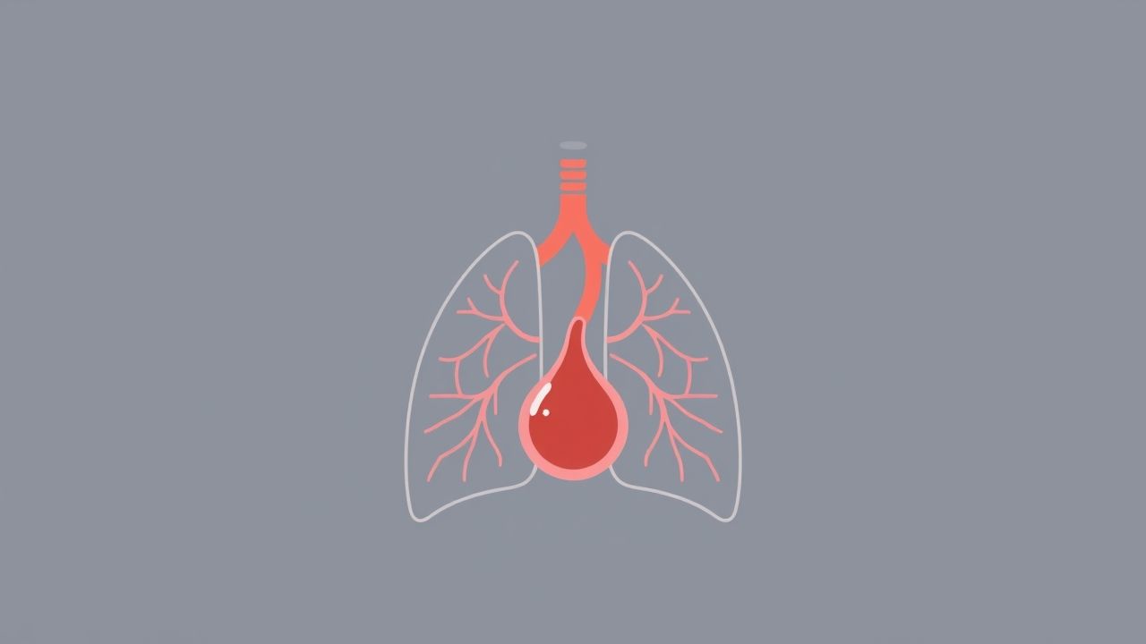 Blood Clot Bronchial Tree