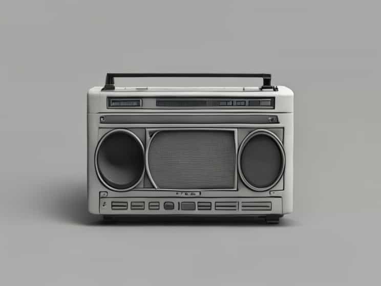 Aiwa Portable Media Boombox